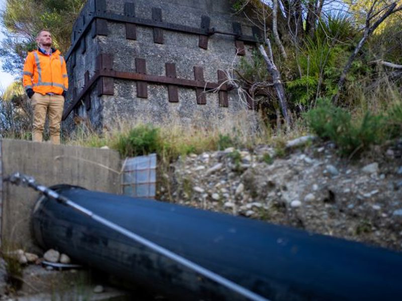 Westport water trunk main replacement